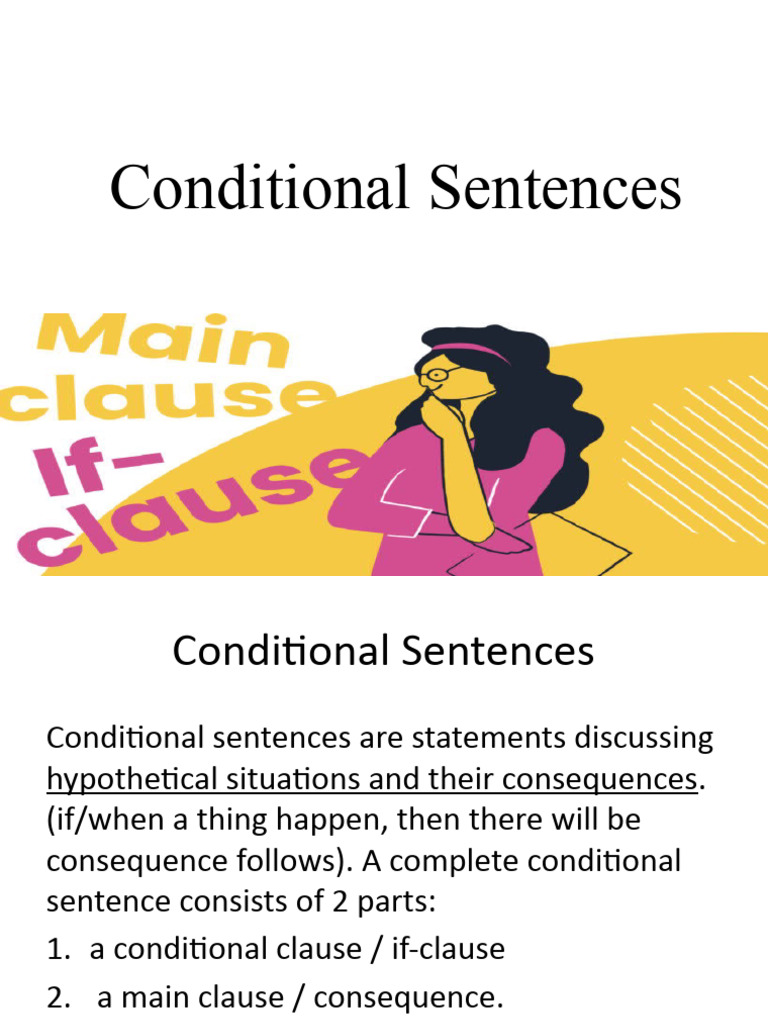 Conditional Sentences | PDF | Linguistic Typology | Language Mechanics