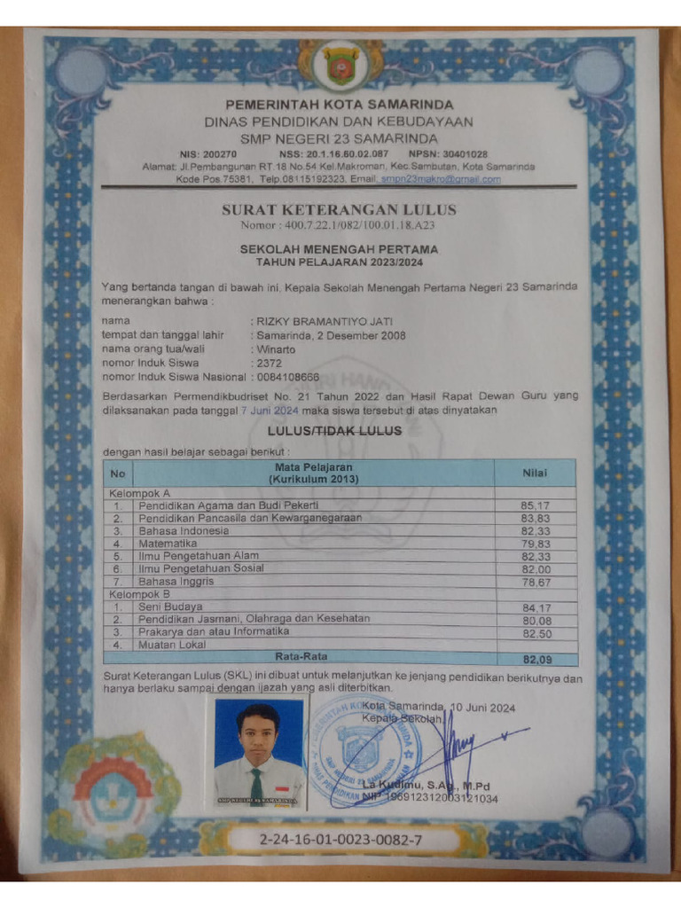 Ijasah PDF 12 Jun 2024 1 | PDF