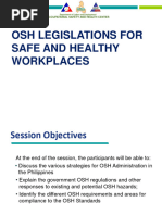 OSH Legislation | PDF | Occupational Safety And Health | Employment