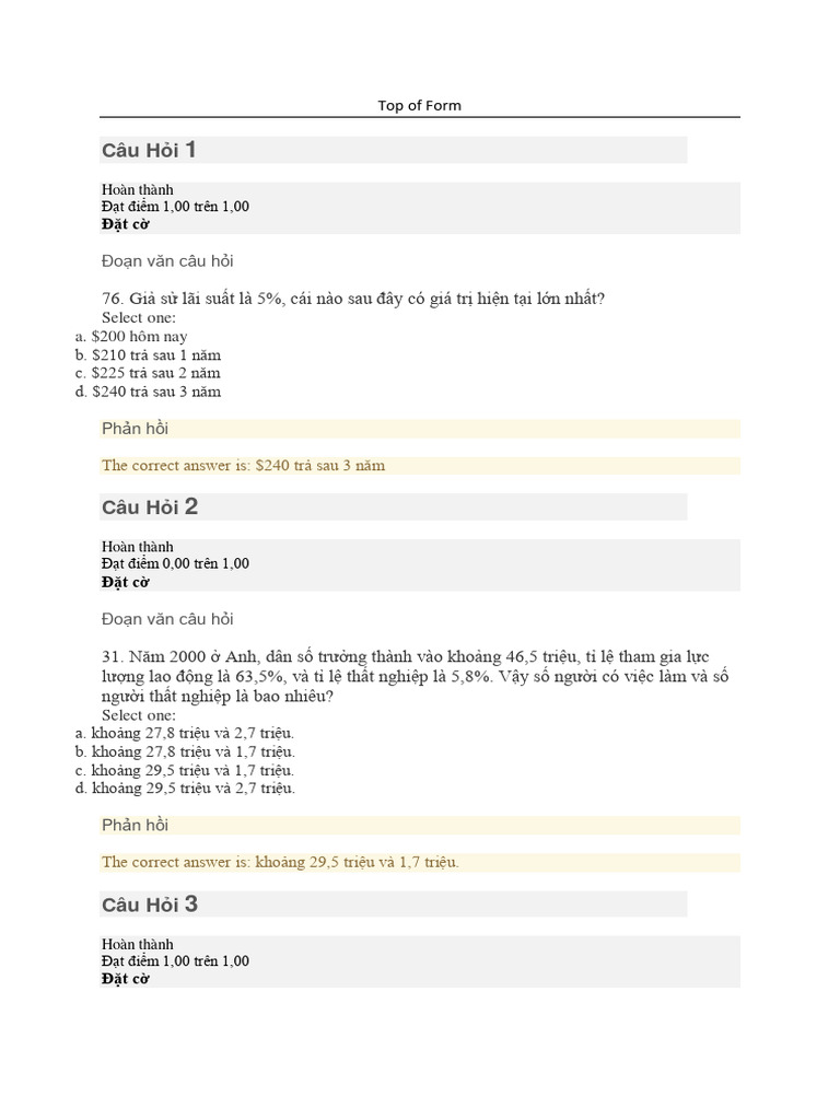 BTVM LMS 2 kinh tế vĩ mô | PDF