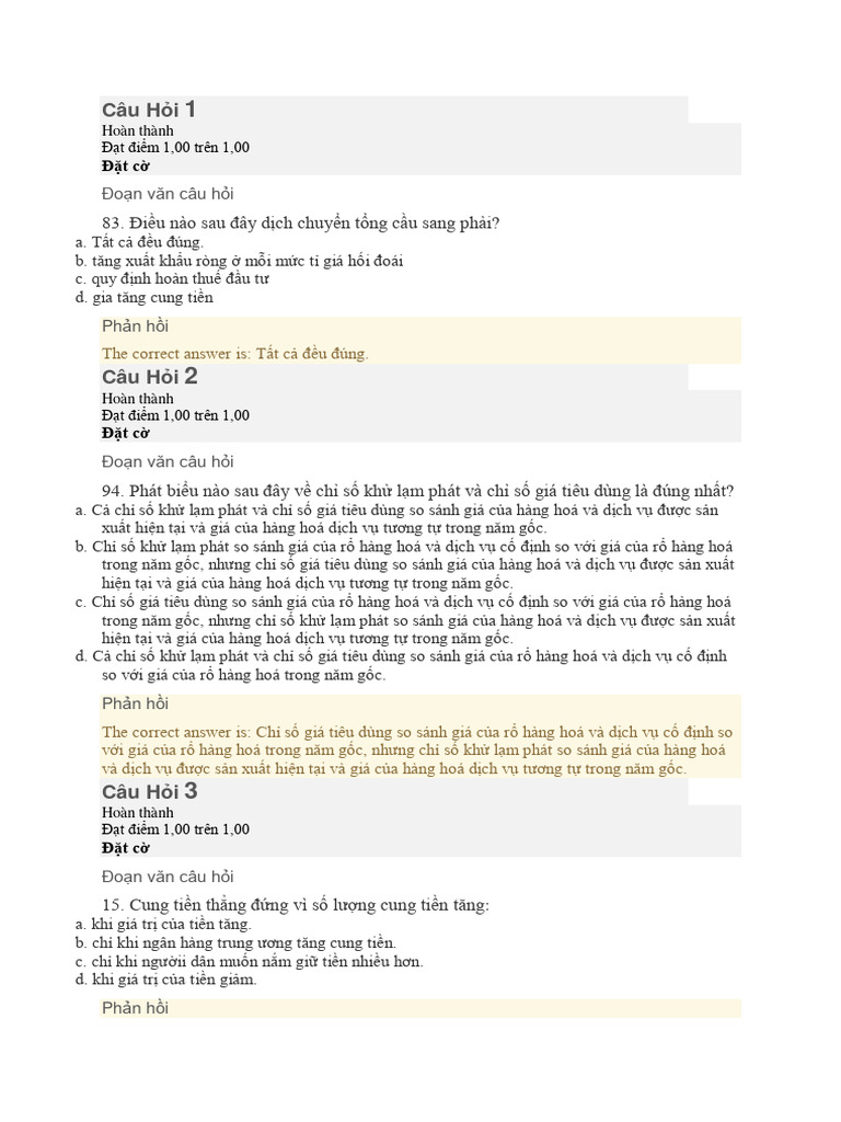 BTVM LMS 5 kinh tế vĩ mô | PDF