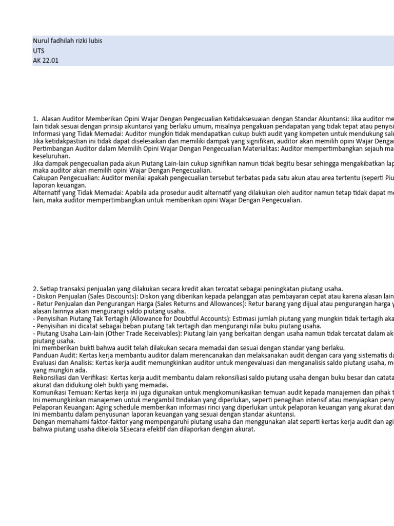 UTS Nurul Fadhilah Rizki Lubis | PDF | Bisnis | Teknologi & Rekayasa