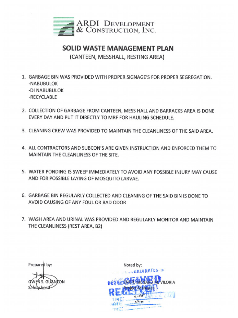 Solid Waste Management | PDF
