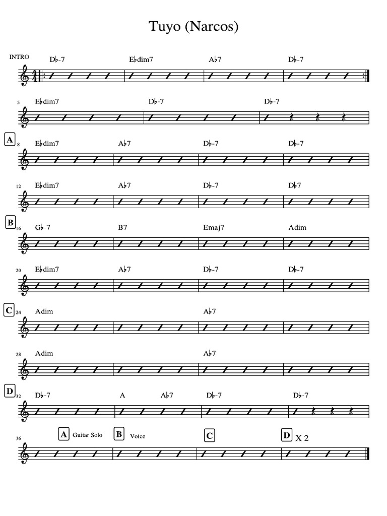 Tuyo (Narcos) | PDF