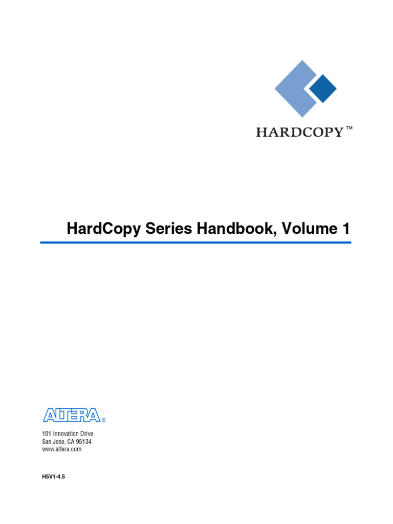 HC Handbook | PDF | Field Programmable Gate Array | Electrical Engineering