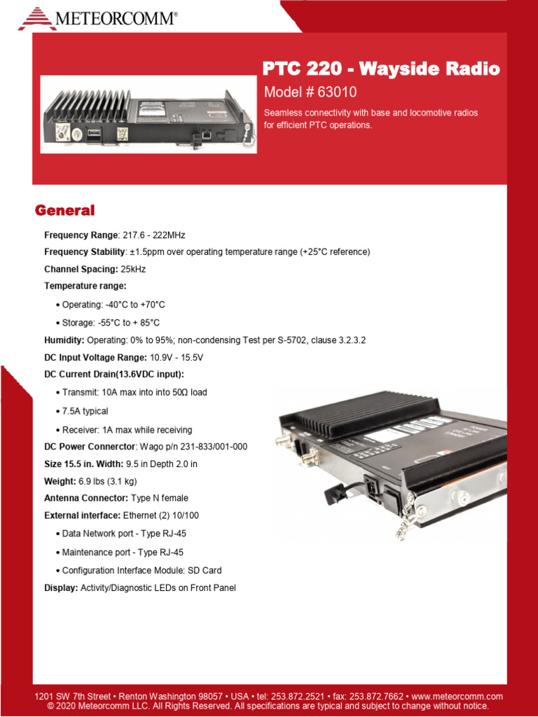 Wayside-Radio-Sheet-8.5.20 (1) | Download Free PDF | Transmitter | Radio