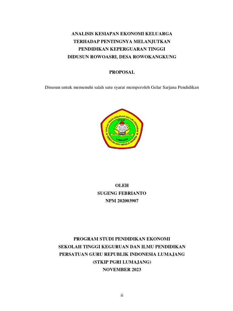 Proposal Skripsi Rian-6 | PDF
