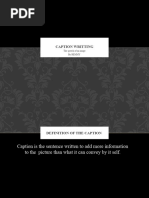 How To Write Good Captions in Photojournalism | PDF | Journalism ...