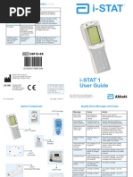 Abbott I-Stat Pt/Inr Error Codes: Startup Messages | PDF | Rechargeable ...