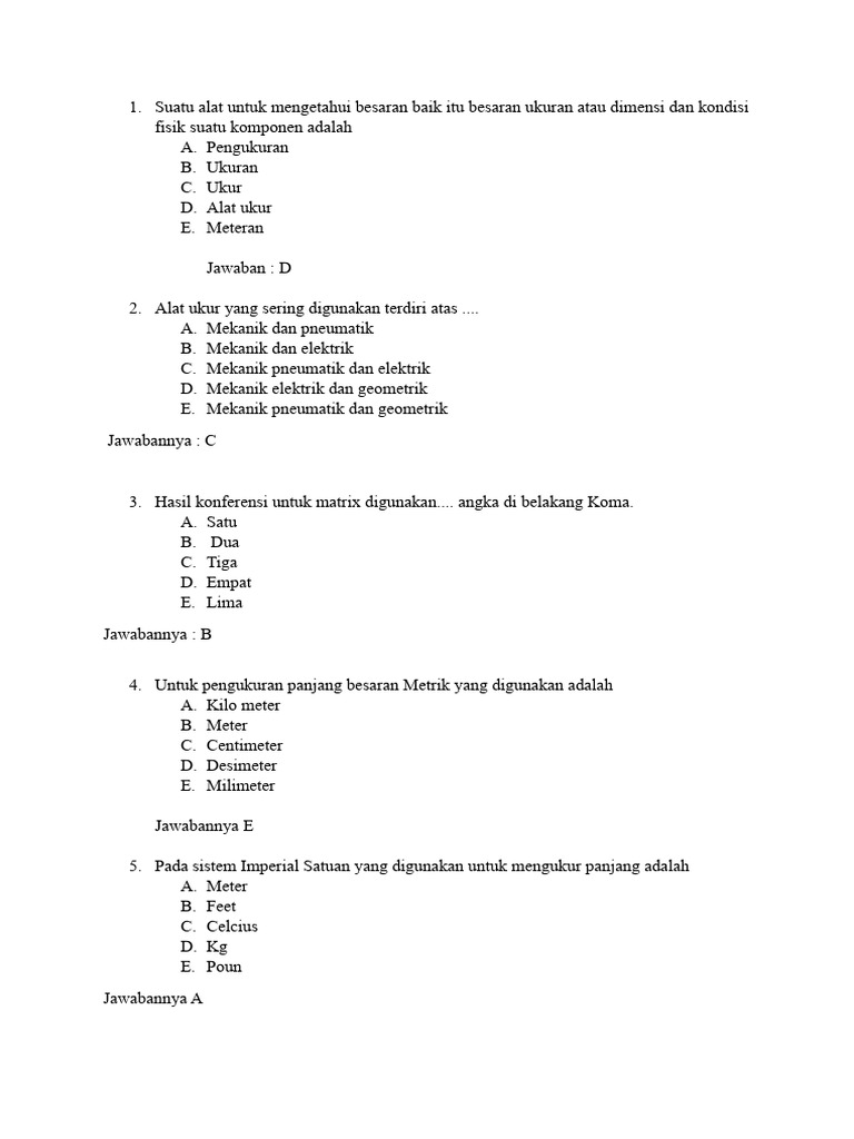 Soal PDTO TKR KLS X 2024 | PDF | Sains & Matematika | Teknologi & Rekayasa