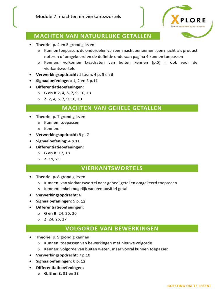 M7_machten en vierkantswortels | PDF M7_machten en vierkantswortels | PDF