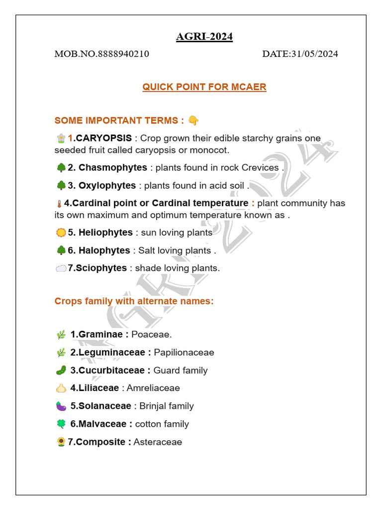 Understanding Heliophytes and Oxylophytes | PDF | Agriculture | Manure