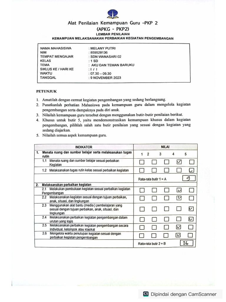 APKG 2 - Melany | PDF