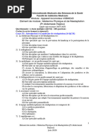 Évaluation du Score de Parker en Médecine | PDF | Médecine physique et ...