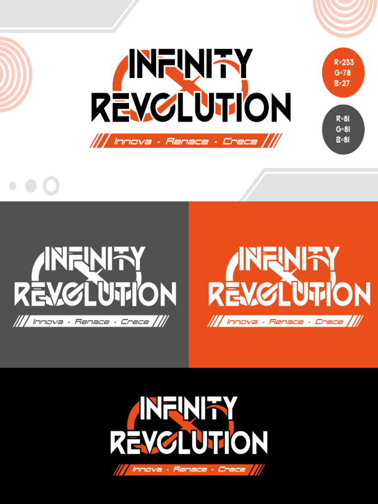 Logo Marca Infinity Revolution (Version para Revision2) | PDF ...