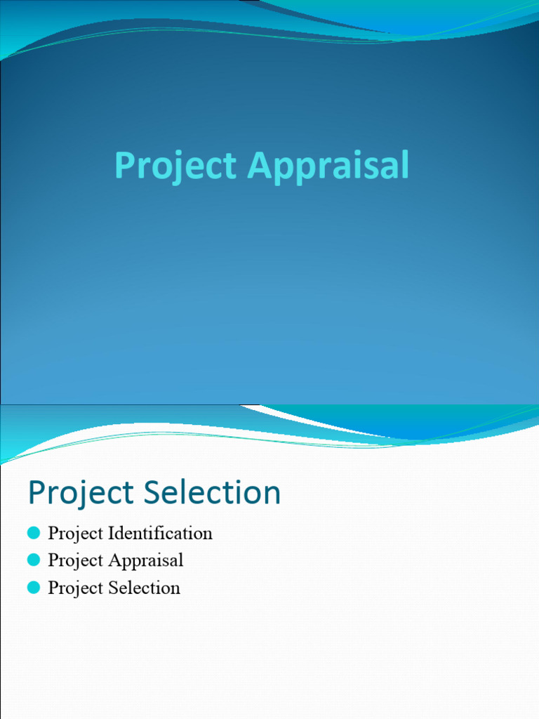 Project Appraisal | PDF | Investing | Debt