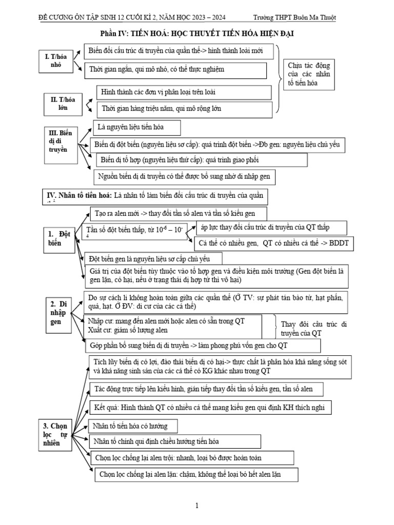 De Cuong Sinh 12 CK2 | PDF