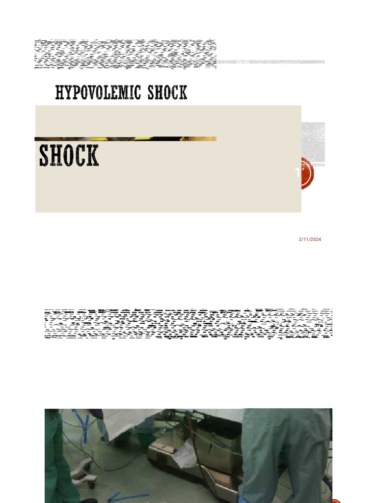 Shock 1 | PDF | Shock (Circulatory) | Causes Of Death