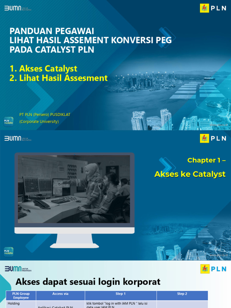 Panduan Lihat Hasil Assement Konversi PEG - Catalyst | PDF | Pengelolaan Keuangan & Uang