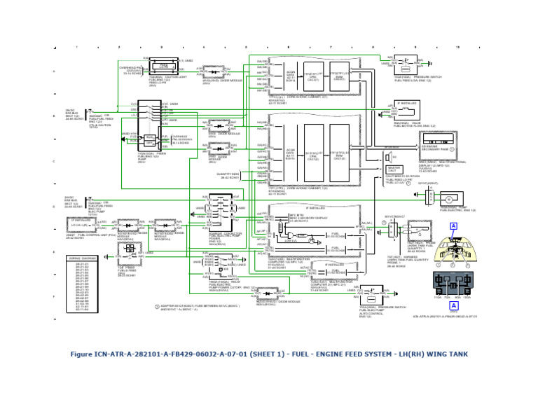 ATR 72-600 Fuel Feed System Overview | PDF | Machines | Engineering