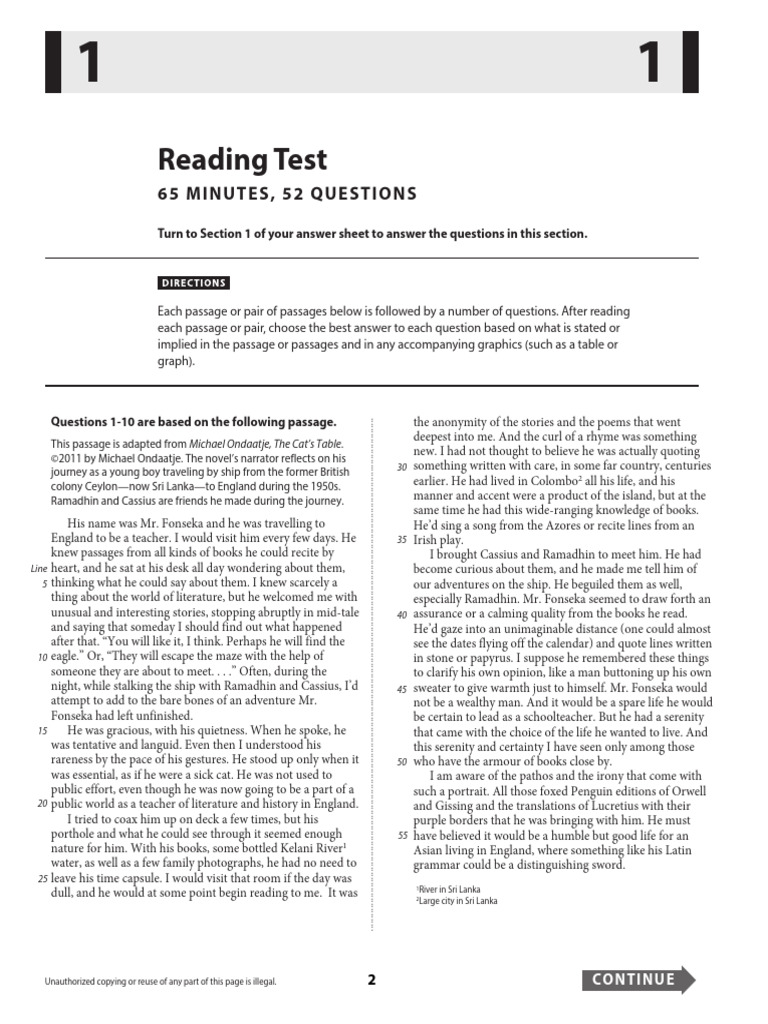 March 2022 SAT QAS-2-33 | PDF | Narration