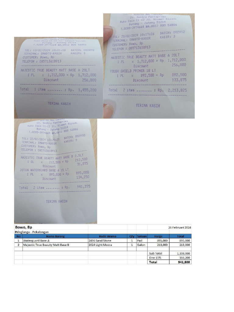 Nota Cat - Docx-3 | PDF