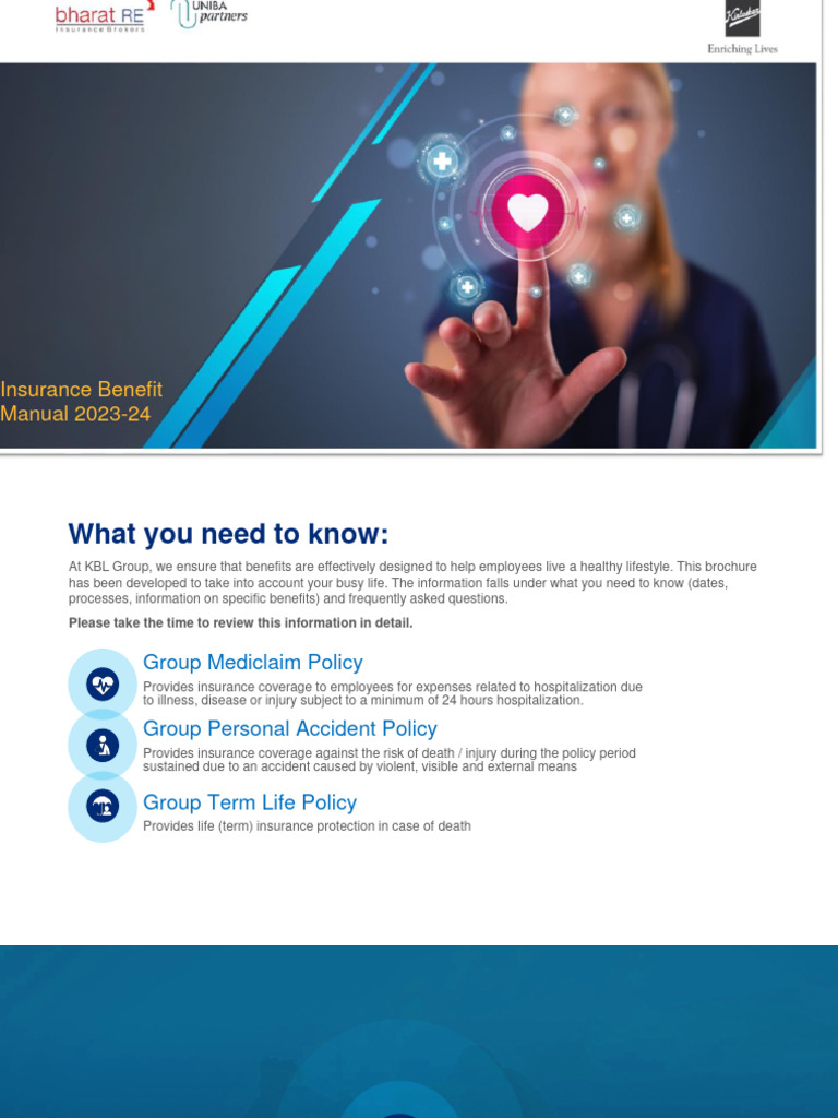 Employee Benefits Manual | PDF | Surgery | Insurance