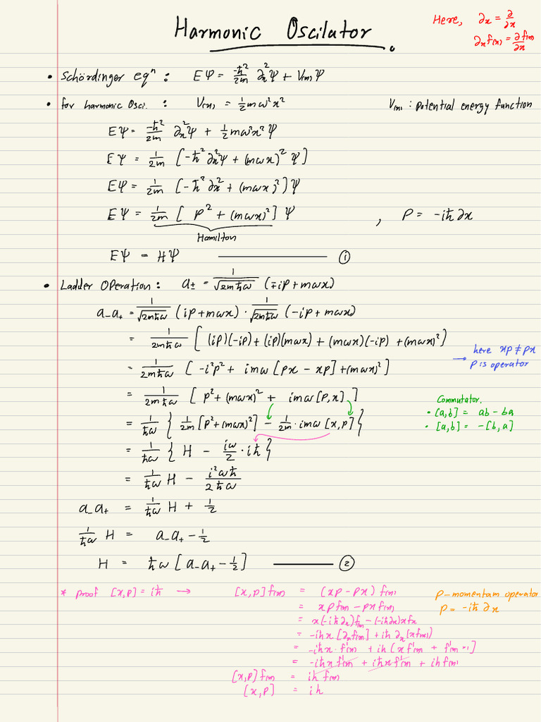 Harmonic | PDF | Physics | Quantum Mechanics