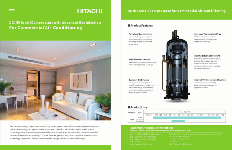 Hitachi Compressors | PDF
