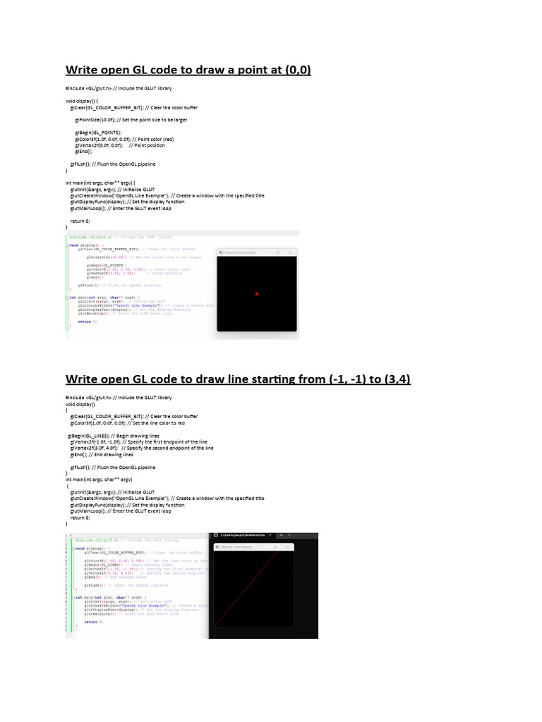 OpenGL Code | PDF | Shader | Software Development OpenGL Code | PDF | Shader | Software Development