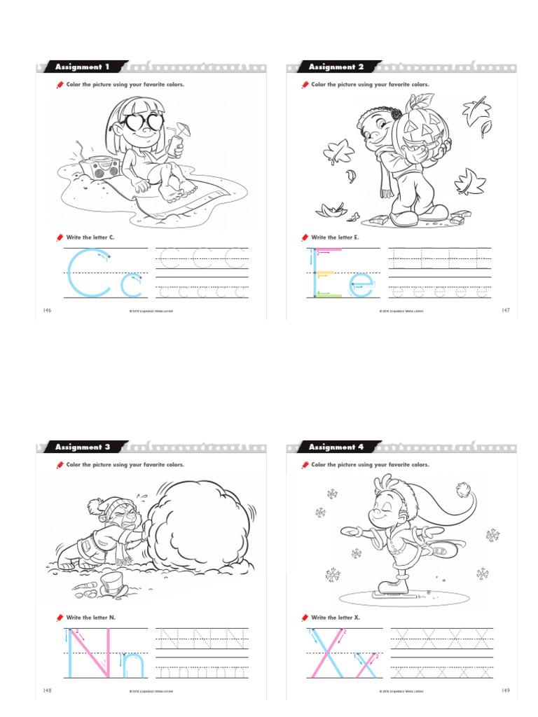 Writing Fun 3-12 | PDF