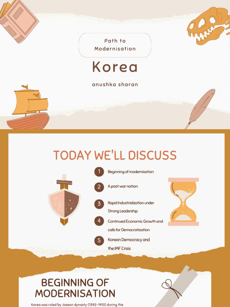 Korea's Path to Modernization | PDF | South Korea | World Politics