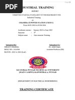 Industrial Training Report: Electrical Maintenance | PDF | Learning ...