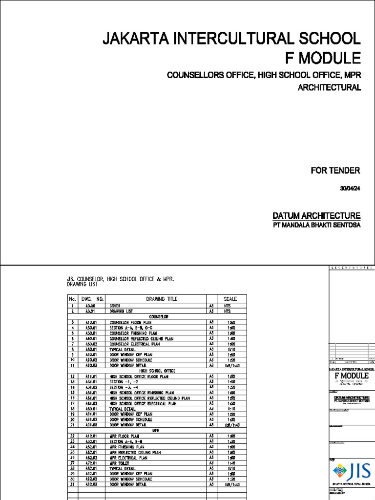 FMOD Arch For Tender | PDF