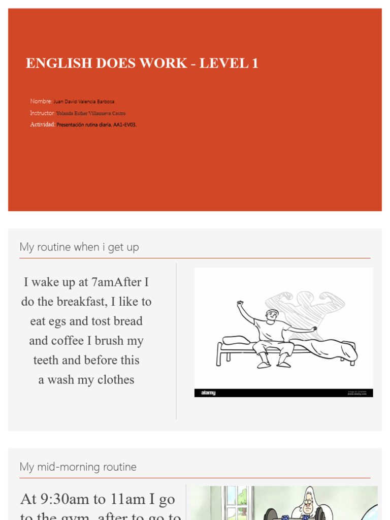 English Does Work - Level 1 | PDF