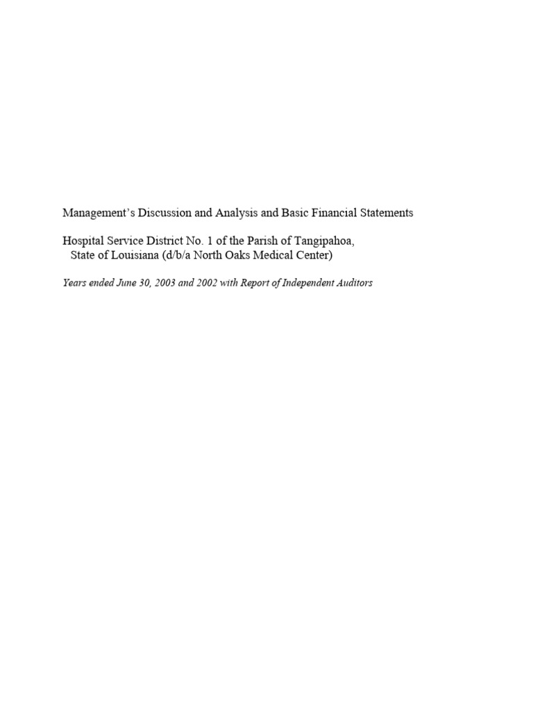 Hospital Balance Sheet | PDF | Audit | Expense