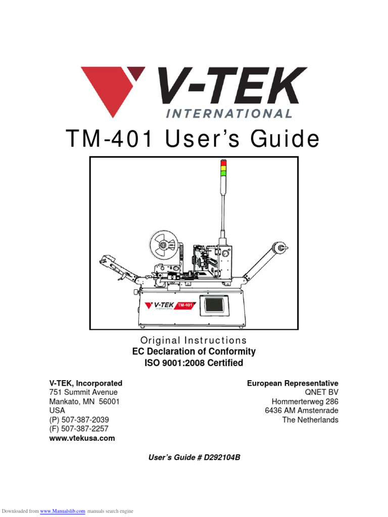 编带机说明书 含图纸tm401 | PDF | Switch | User Interface