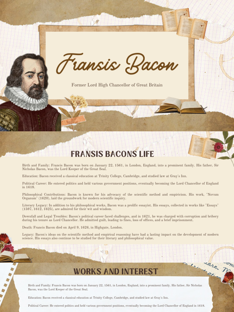 Fransis Bacon | PDF | Francis Bacon | Essays