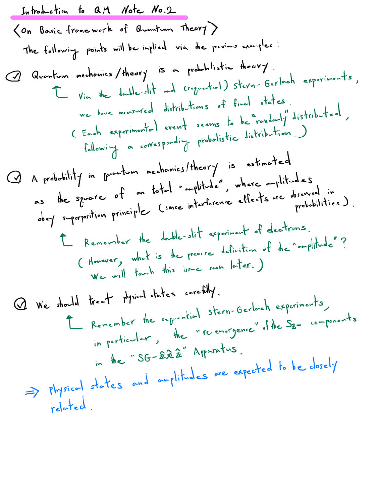Note No.2 Compressed | PDF | Quantum Mechanics | Physical Chemistry