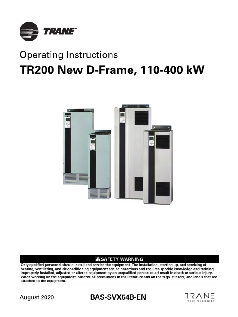 Bas SVX54B en - 08302020 | PDF | Electrical Wiring | Electric Motor