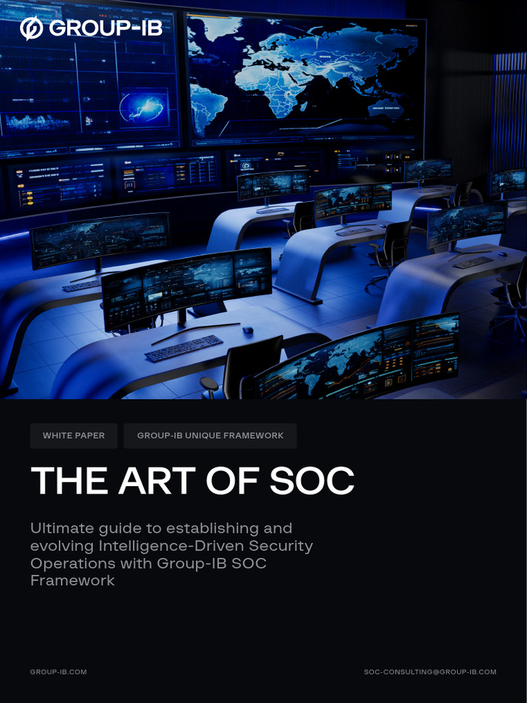 Group Ib Soc Consulting Whitepaper 2024 | PDF | Vulnerability (Computing) | Computer Security