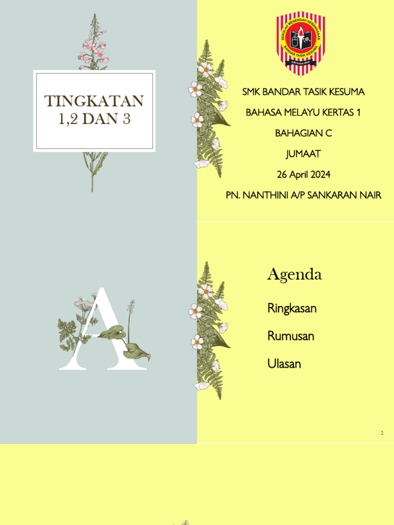 Ladap BM Ting 1,2,3 | PDF | Karier & Perkembangan