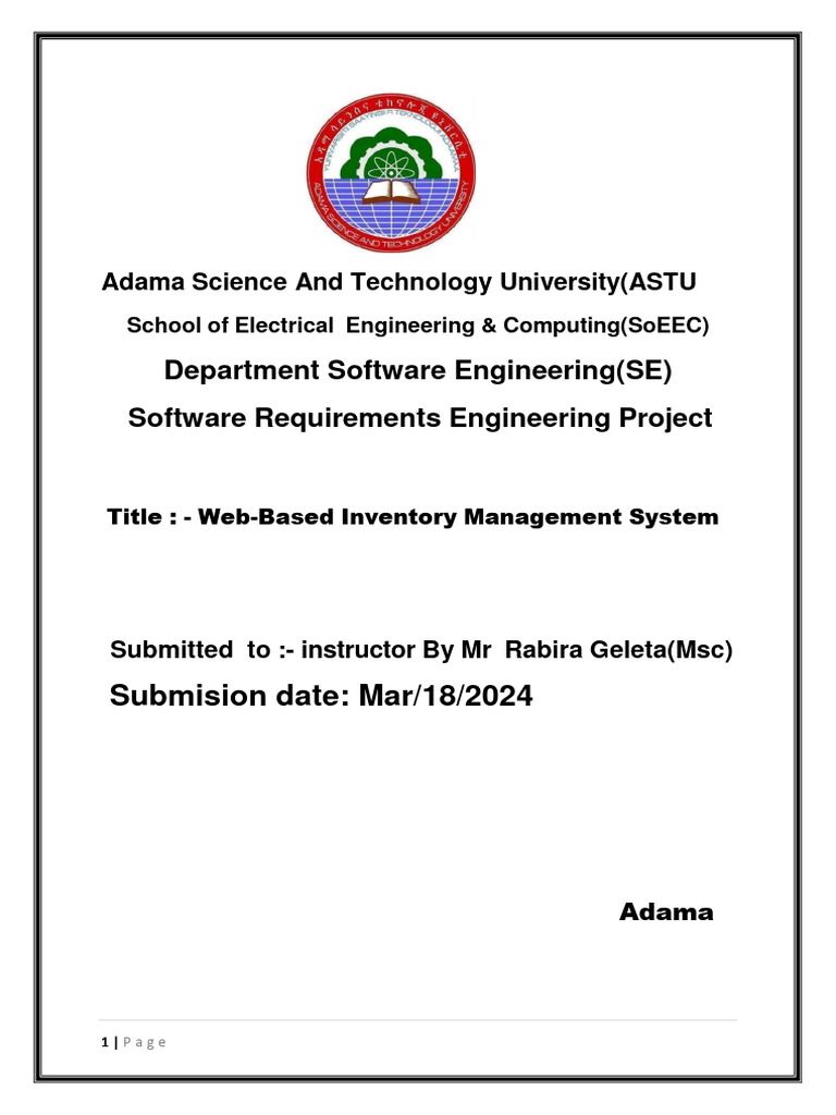 Web-Based Inventory Management System | PDF | Software Testing | Usability