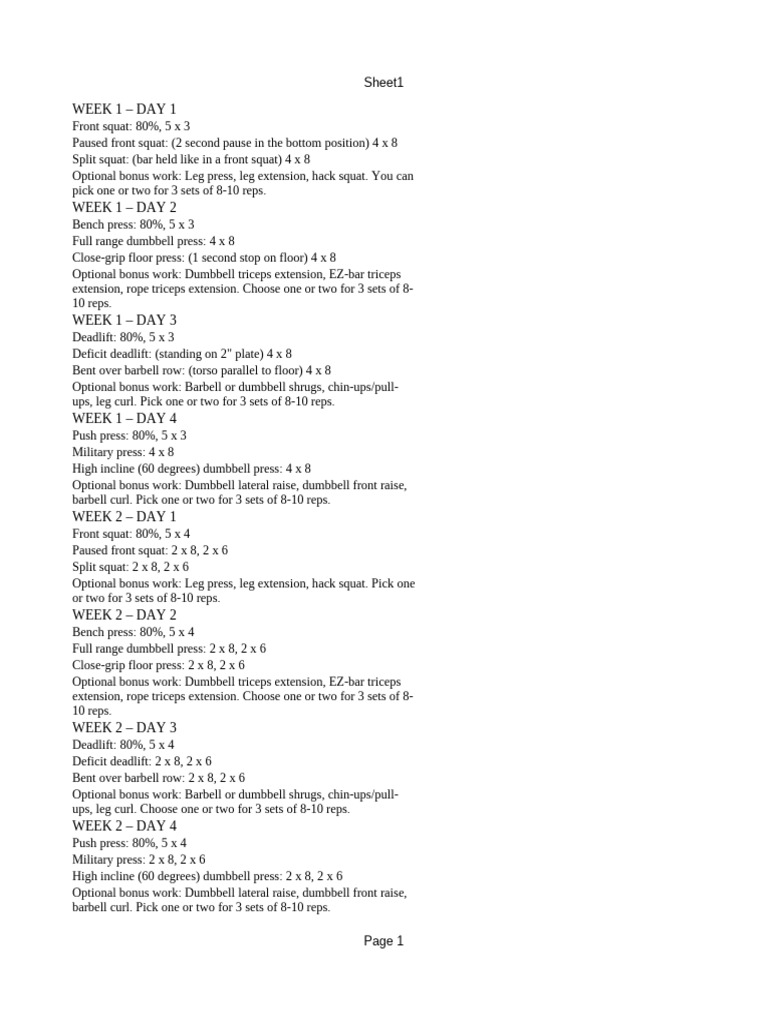 Jeff Nippard PPL | Download Free PDF | Weight | Physical Exercise