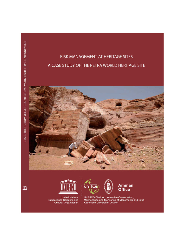 Risk Management at Heritage Sites A Case Study of The Petra World ...