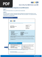 BDO Life Insurance Payment Options | PDF | Credit Card | Debit Card