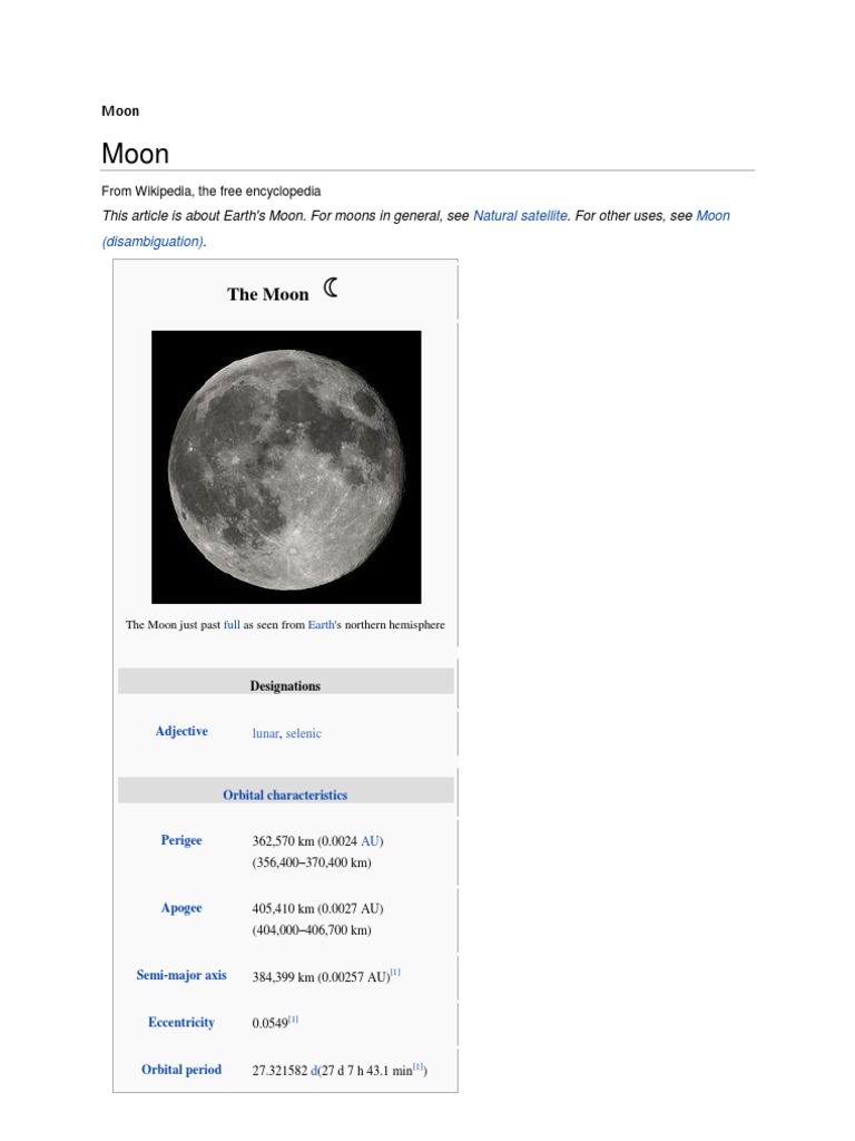 Earth's Moon: Characteristics and Exploration | PDF | Moon Landing | Moon
