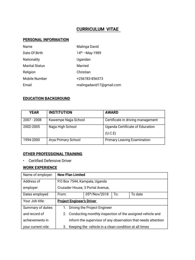 David New CV UWA-compressed | PDF