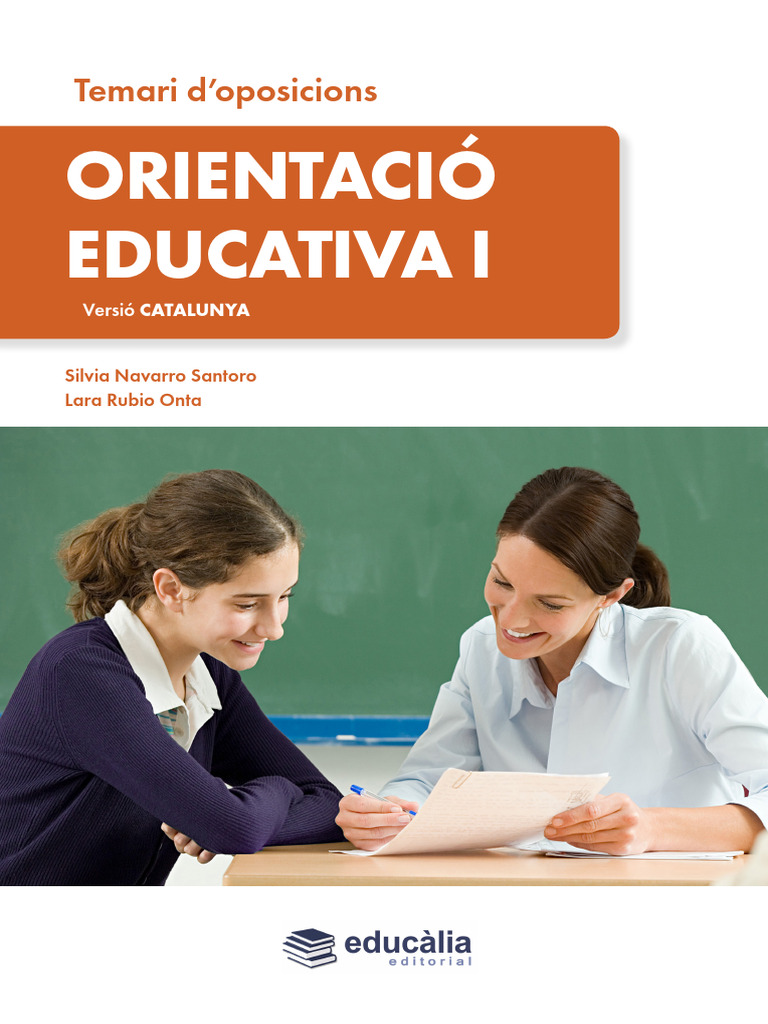 Orientació Educativa I: Temari D'oposicions | PDF