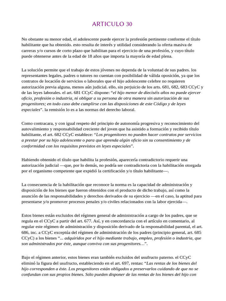 Articulo 30 | PDF | Derecho laboral | Justicia